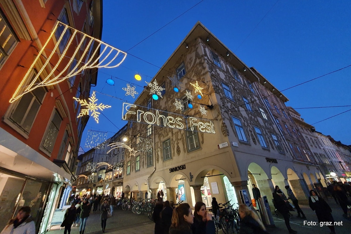 Christkindlmarkt 2020 am Hauptplatz Graz - Advent in Graz - Infos, Fotos