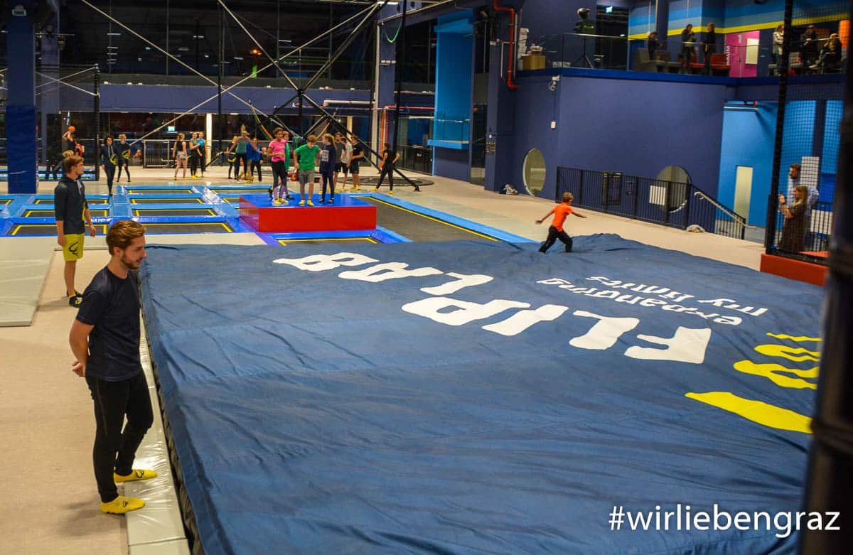 Trampolinparks in Graz und Umgebung