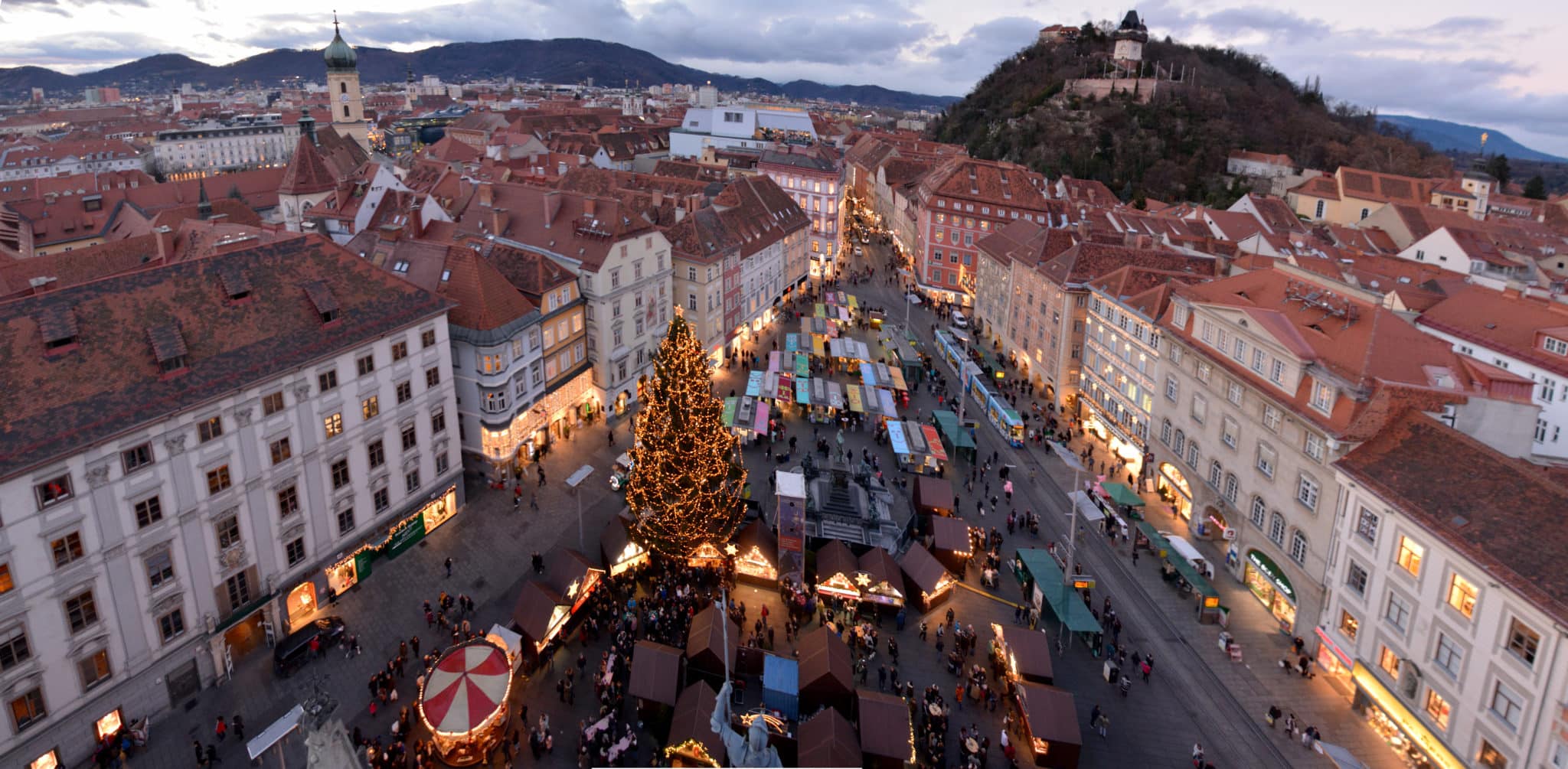Christkindlmarkt 2020 am Hauptplatz Graz - Advent in Graz - Infos, Fotos